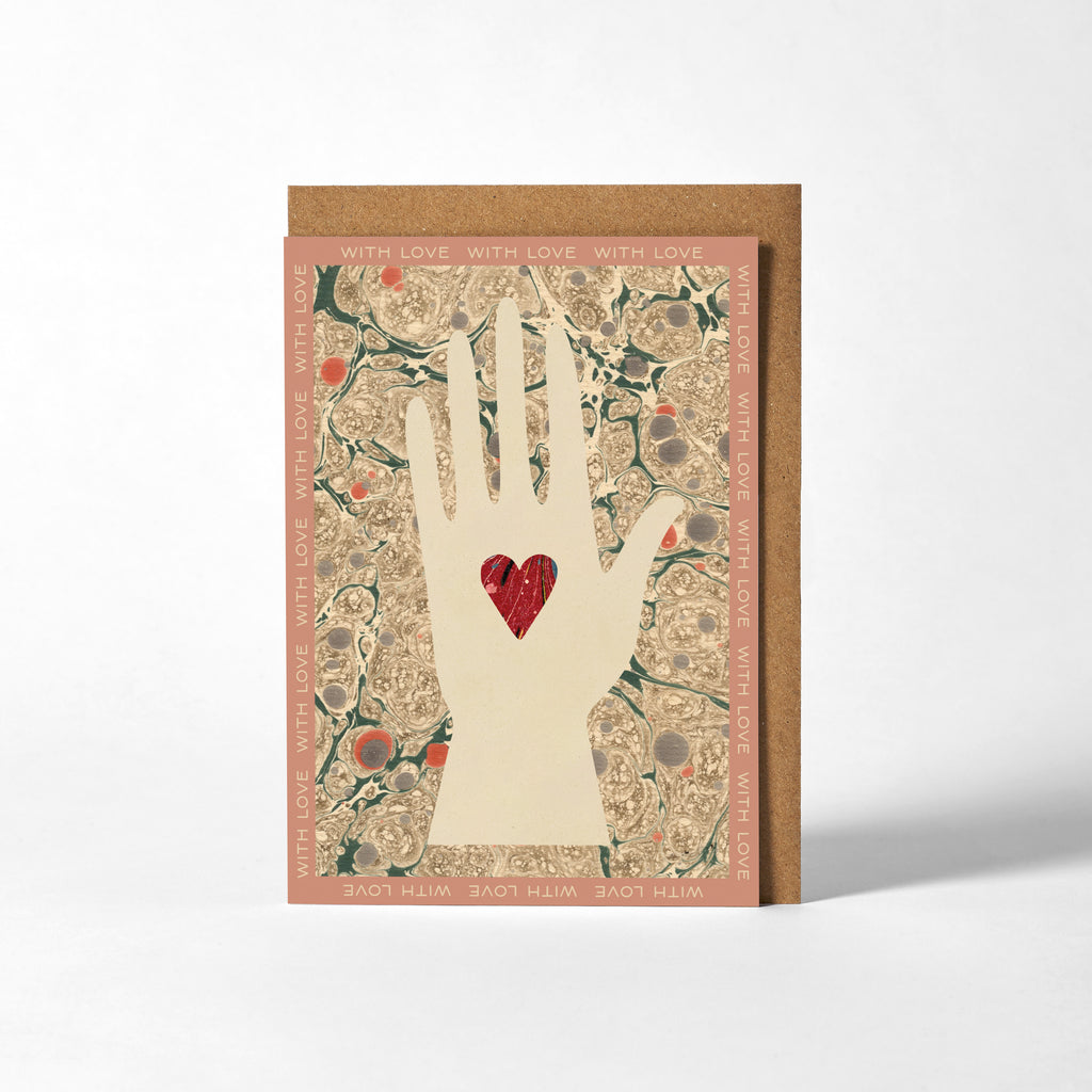 Greetings Card - Heart in Hand – Roomytown UK